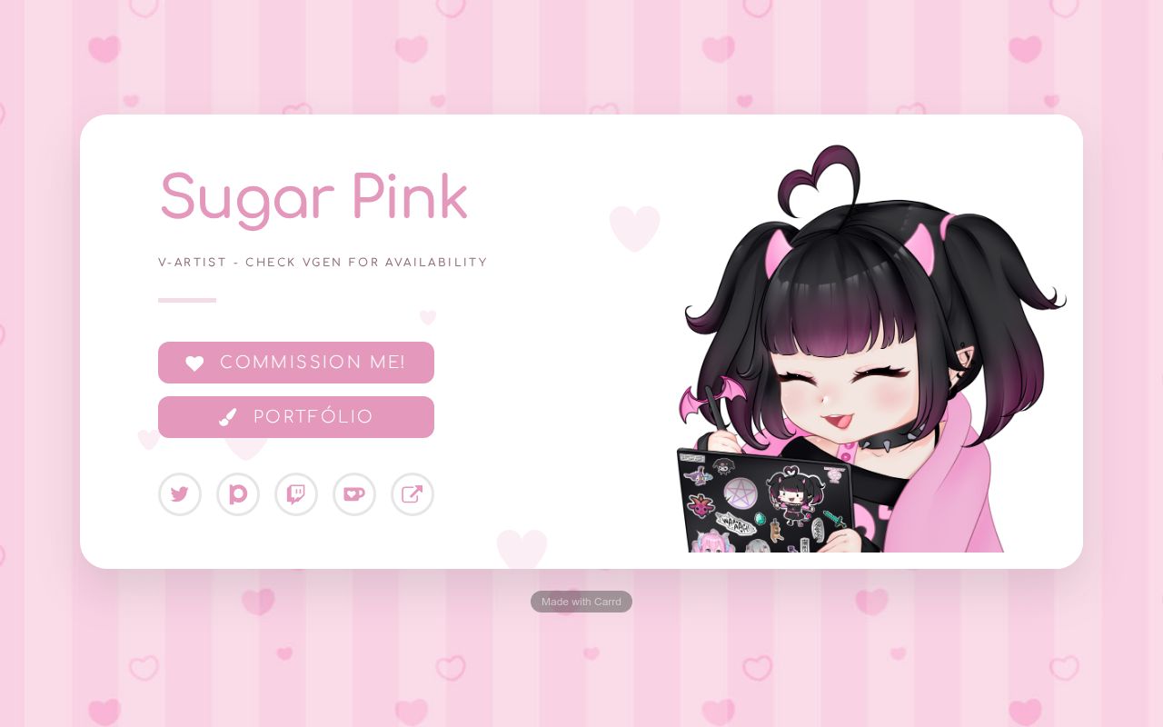 Sugar Pink Comms BR
